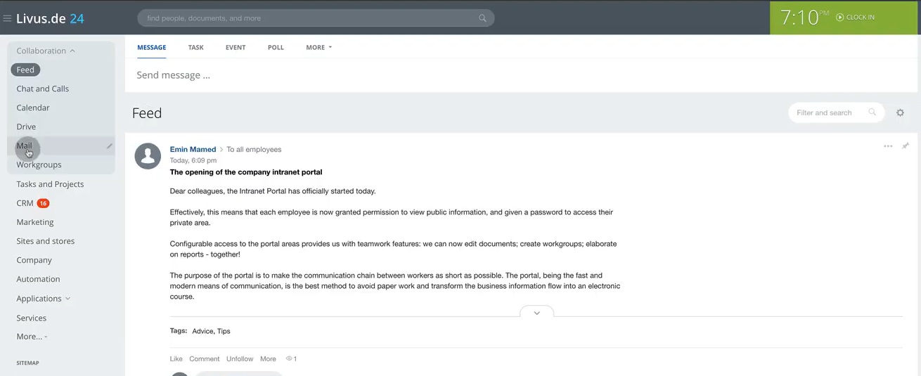 EMCSOFT | Bitrix24 Developer