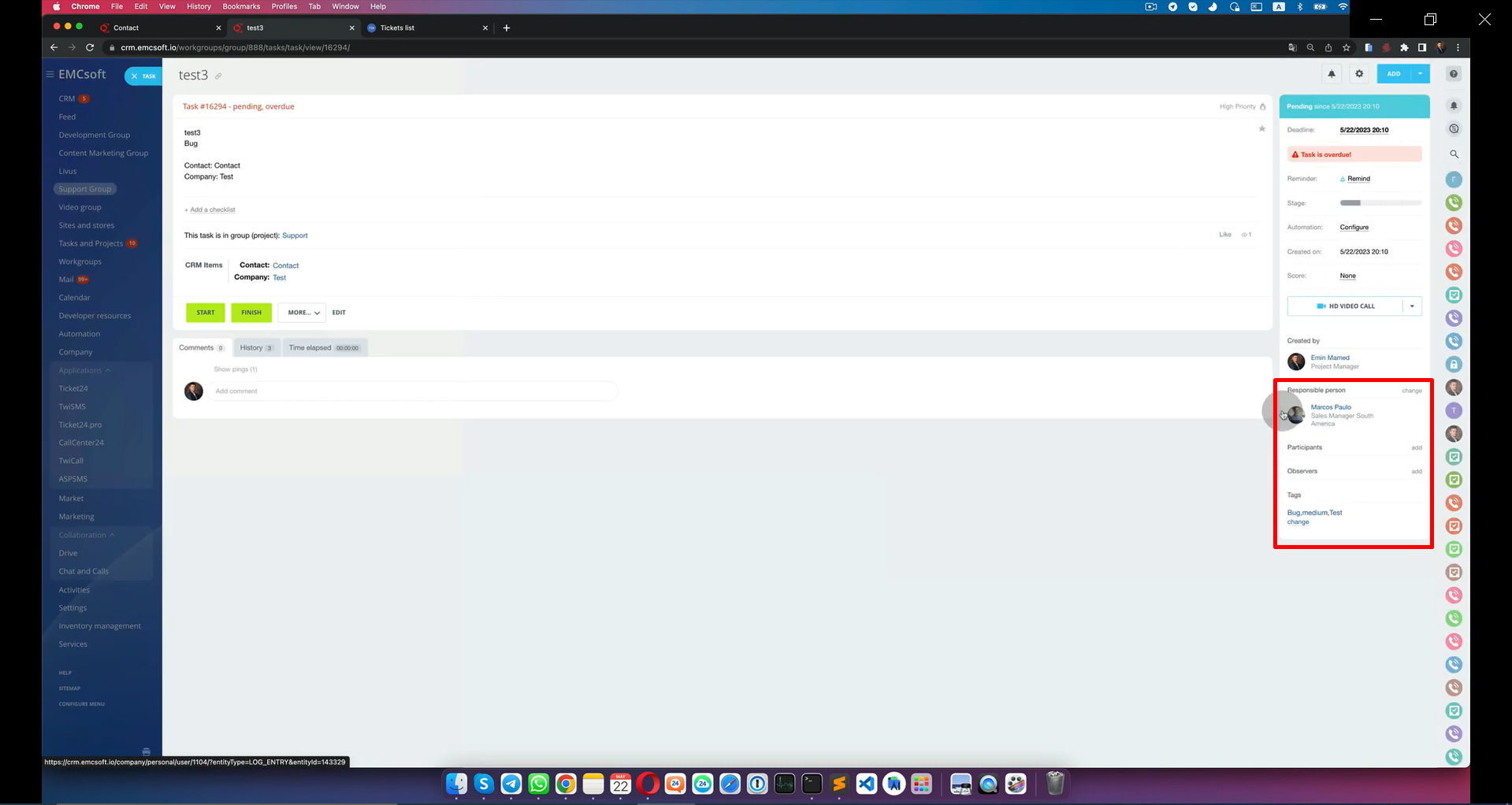 EMCSOFT | Bitrix24 Developer